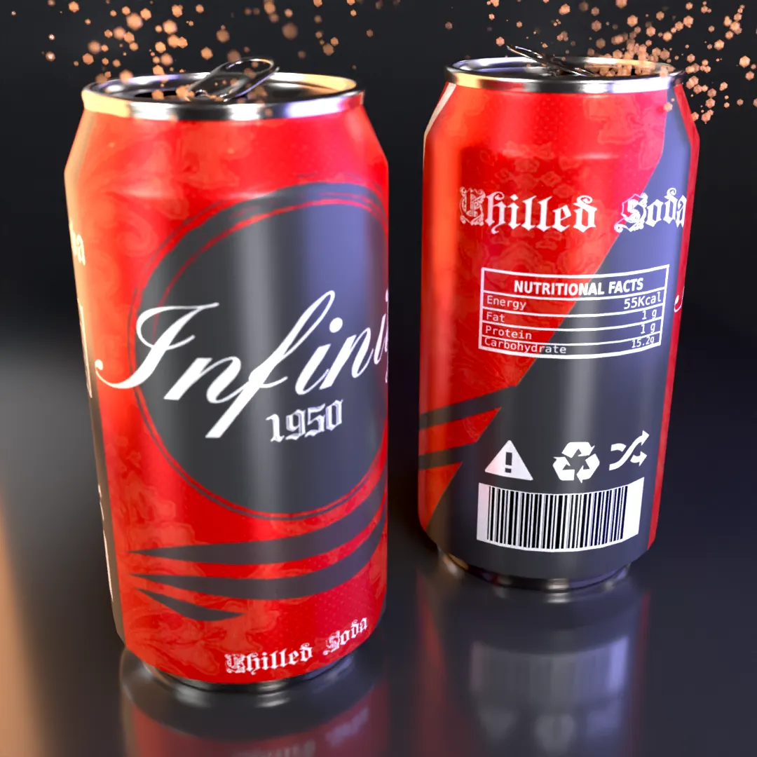 Need A Soda Can 3d Model Let S Go To Now