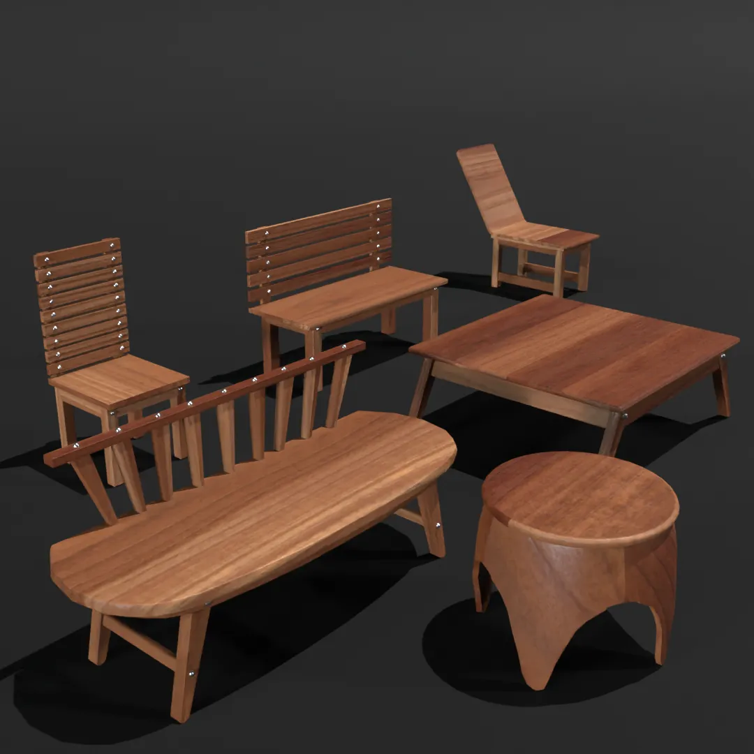 Furniture 3D models - Znanye